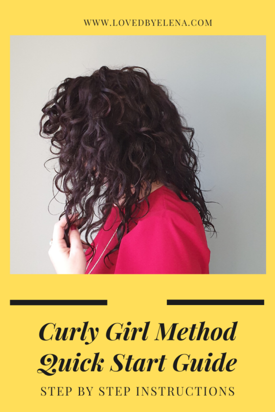 A Beginners Guide to The Curly Girl Method - Loved by Elena